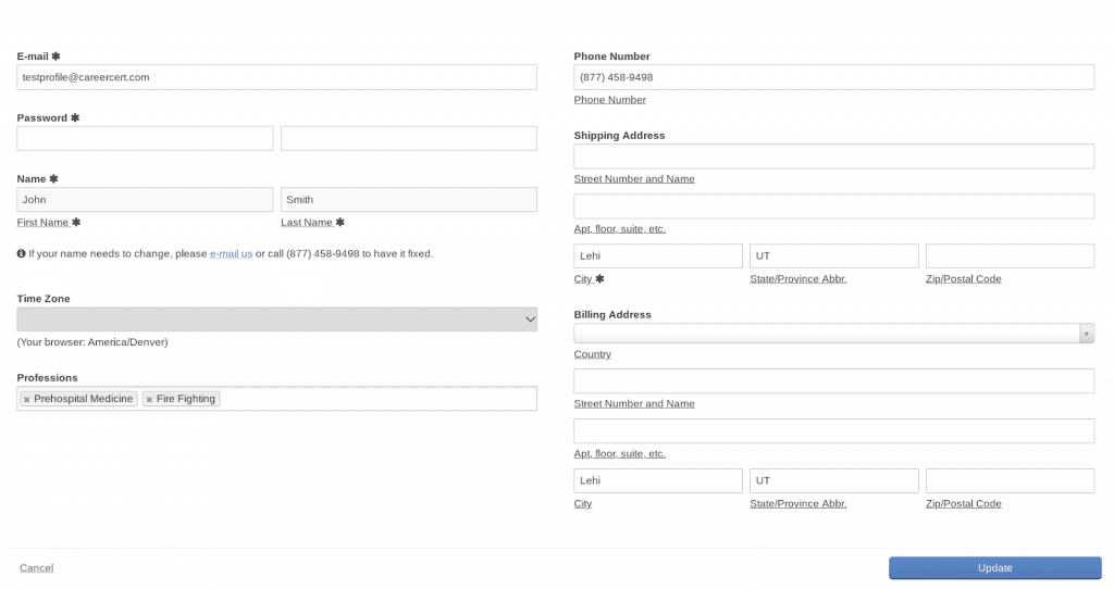 Navigating the User Dashboard and Profile | CareerCert